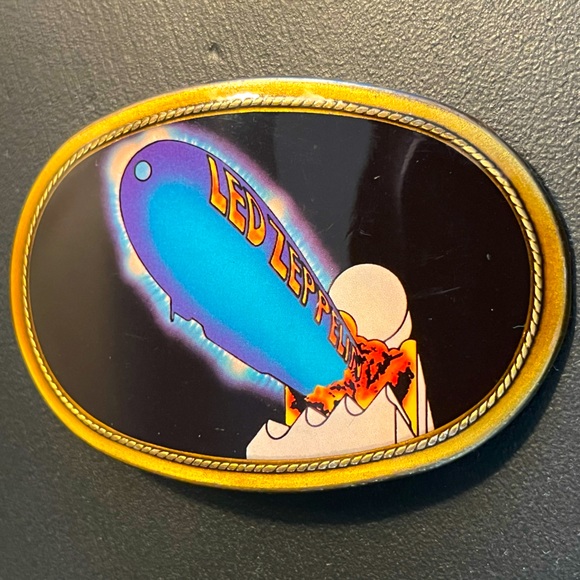 Accessories | Vintage Led Zeppelin Pacifica Belt Buckle 1977 | Poshmark